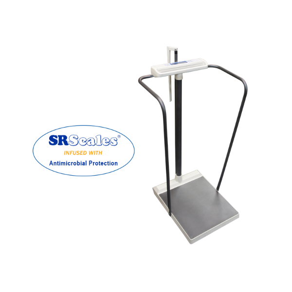 SR555i Medical Scale | 1000 lb Capacity Clinical Stand-On Scale – SR Scales